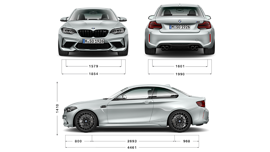 BMW M240i Coupé: Engine & Technical Data | BMW.com.cy